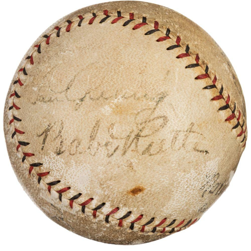 Babe Ruth & Lou Gehrig Signed Baseball (PSA & Beckett | Auto 6 ...