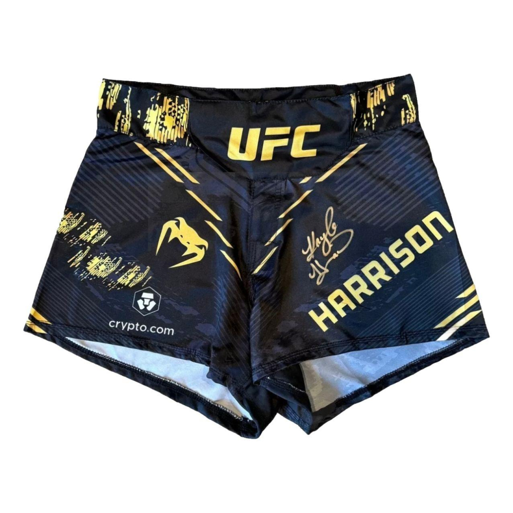 Kayla Harrison Signed UFC Venom Boxing Trunks (PSA) | Pristine Auction
