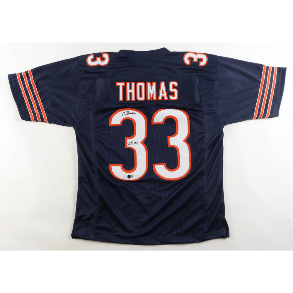 Calvin Thomas Signed Jersey Inscribed "SB XX" (Beckett) | Pristine Auction