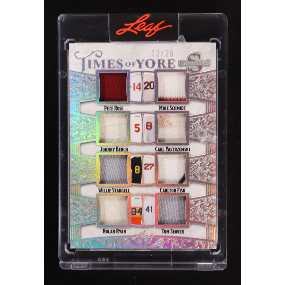 2025 Leaf Spectacular Times of Yore #TY-7 #12/20 Pete Rose / Mike ...