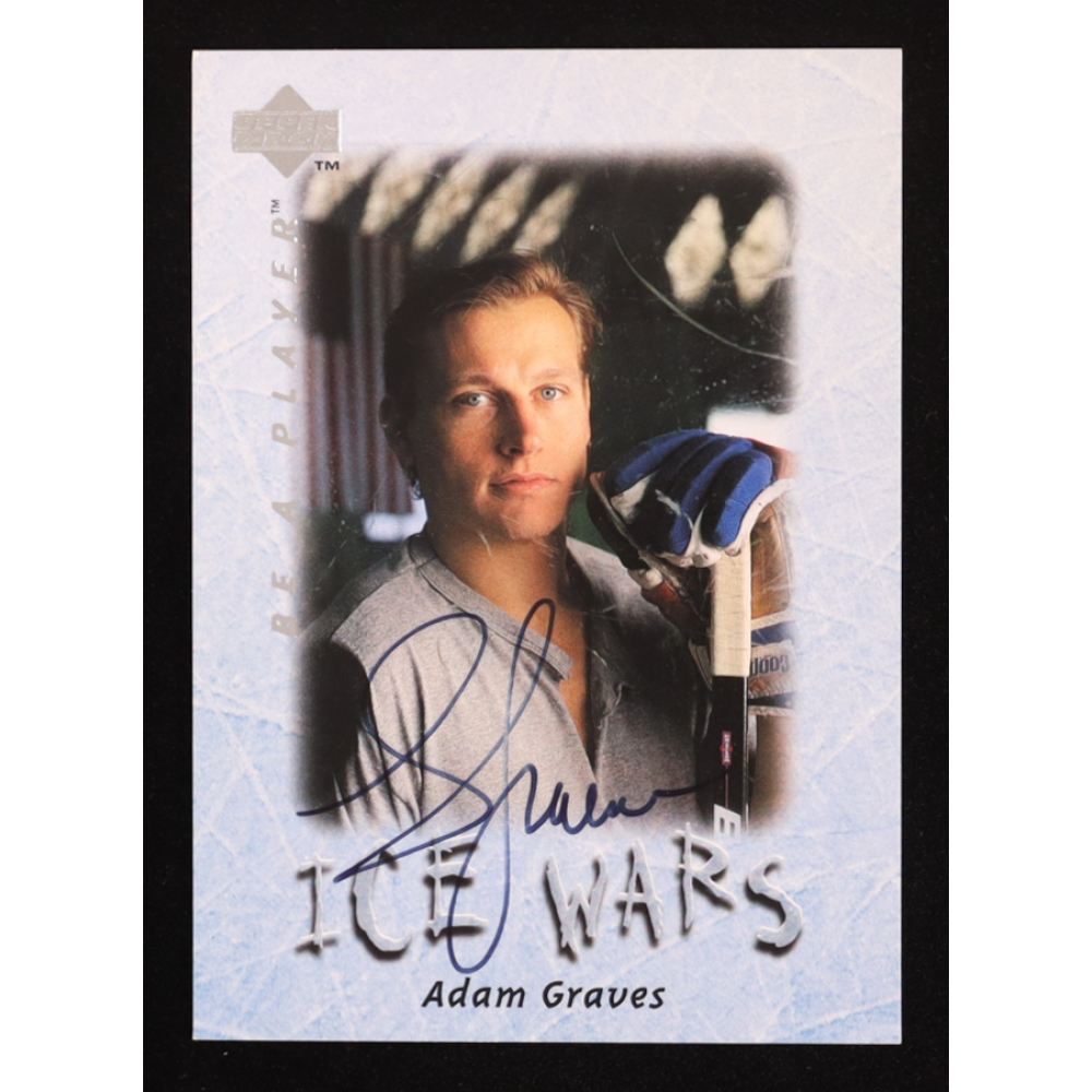 Adam Graves 1995-96 Be A Player Autographs #S212 | Pristine Auction