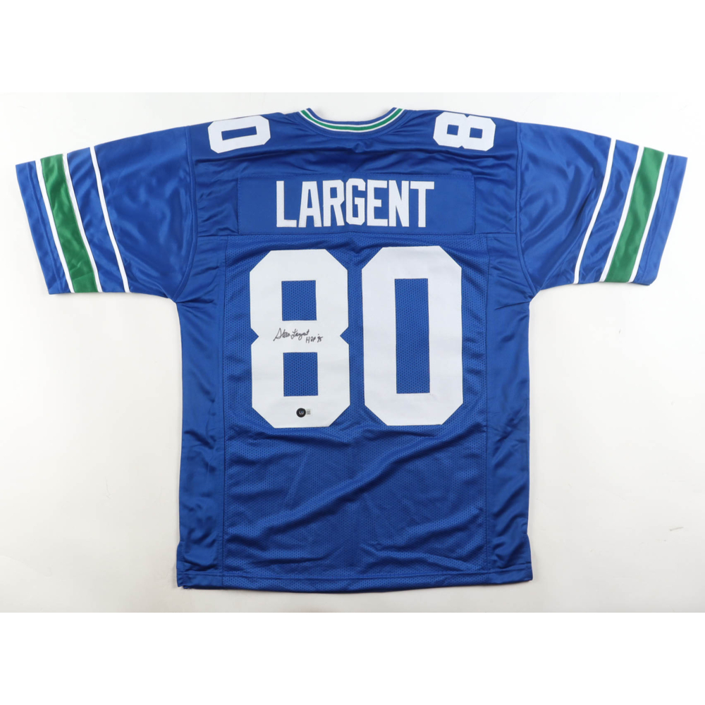 Steve Largent Signed Jersey Inscribed "HOF '95" (Beckett) | Pristine ...