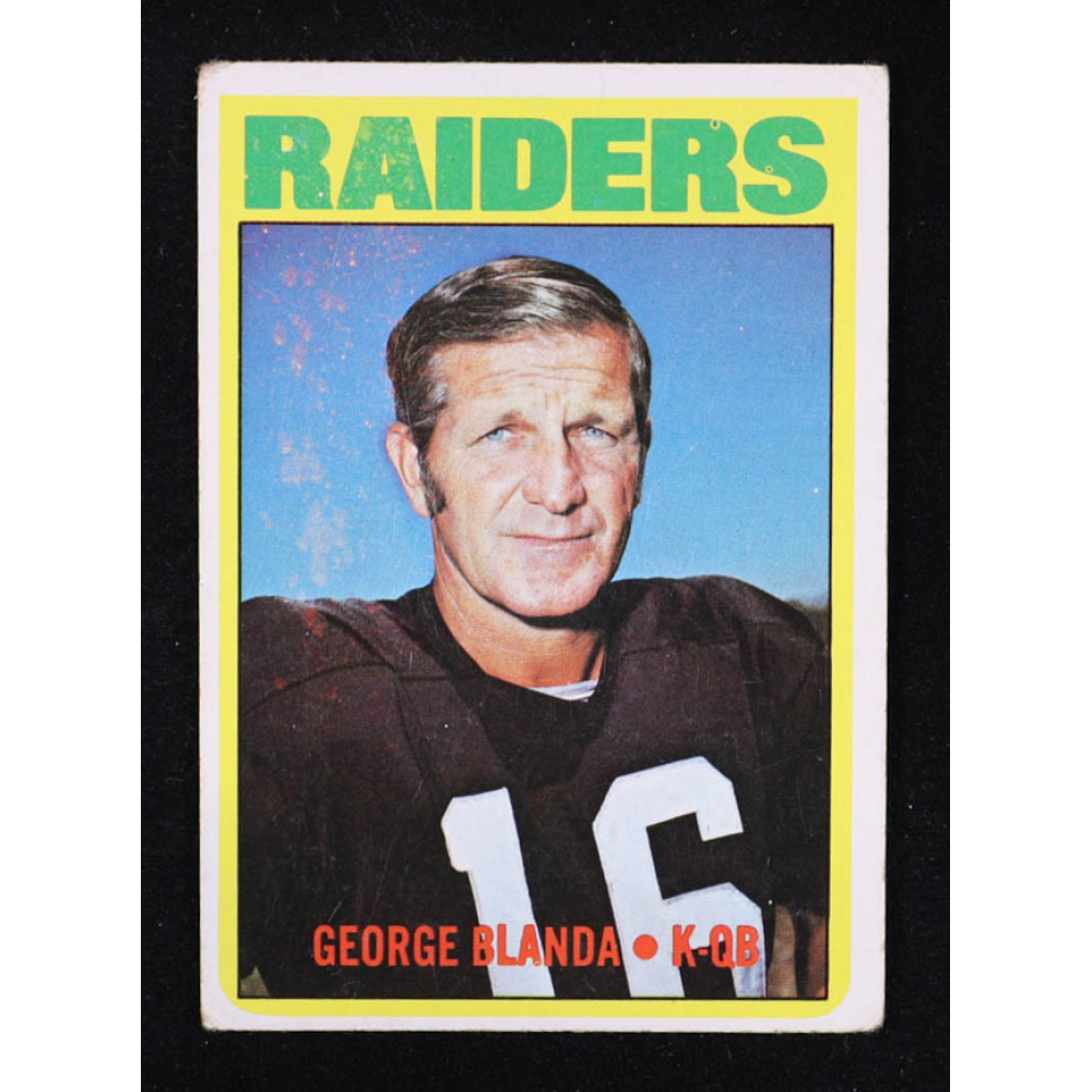 George Blanda 1972 Topps #235 | Pristine Auction