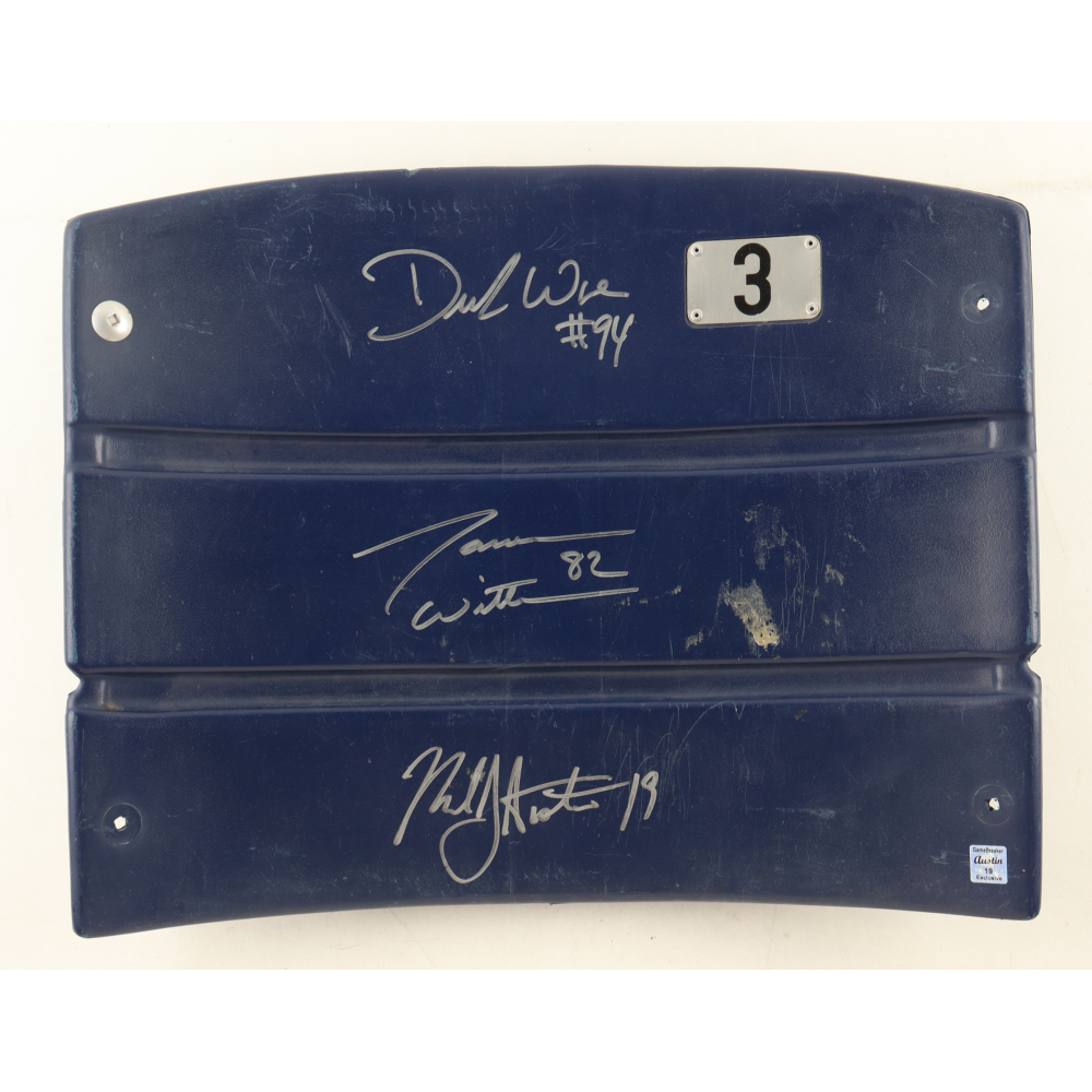 Jason Witten, Demarcus Ware & Miles Austin Signed Cowboys Legends ...