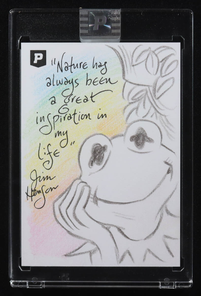 Kermit The Frog | The Muppets | Original Art Sketch Card by Guy ...
