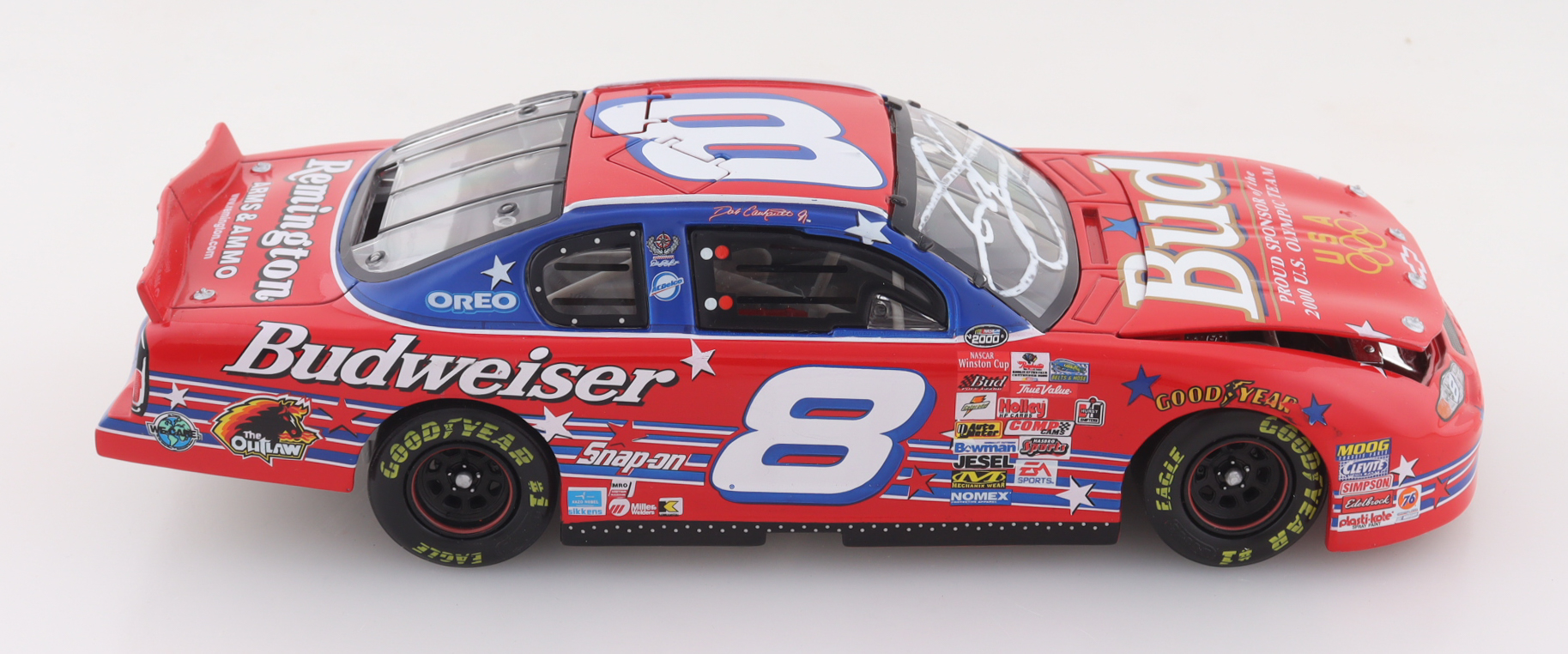 Dale Earnhardt Jr. Signed 2000 #8 Budweiser / U.S Olympic Team Monte ...