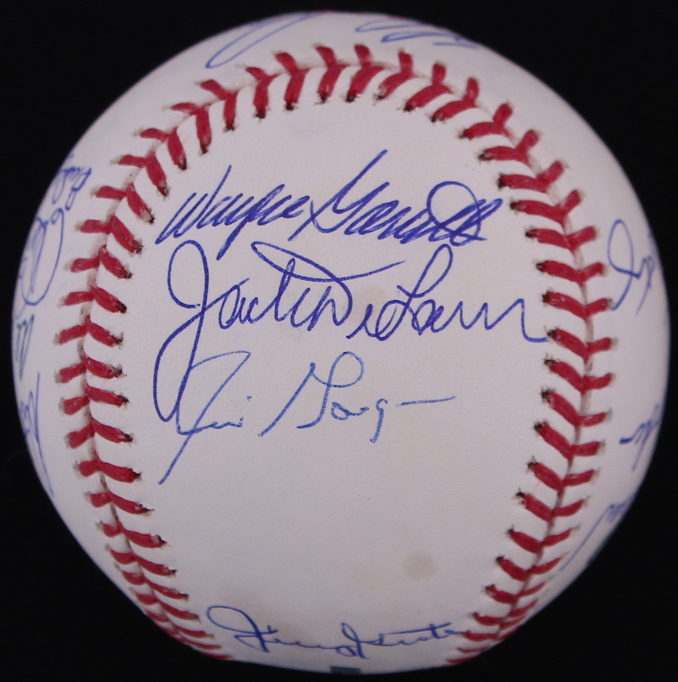 1969 Mets Team-Signed OML Baseball Signed by (17) with Nolan Ryan ...