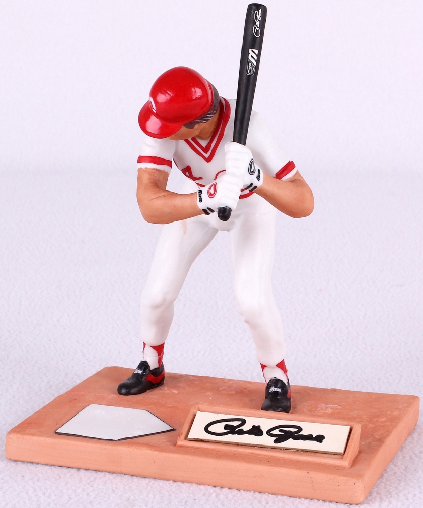 Pete Rose Signed LE "For the Record" Gartlan High Quality Figurine ...