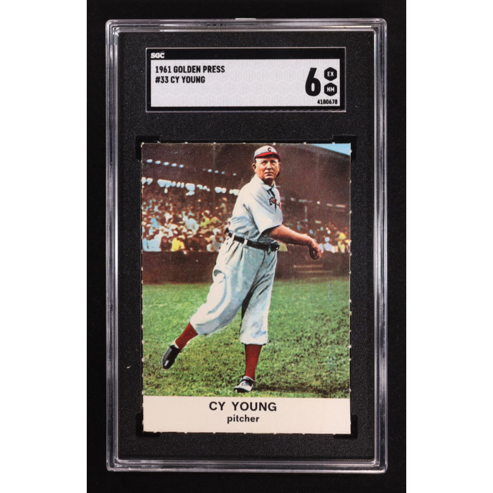 Cy Young 1961 Golden Press #33 (SGC 6) | Pristine Auction