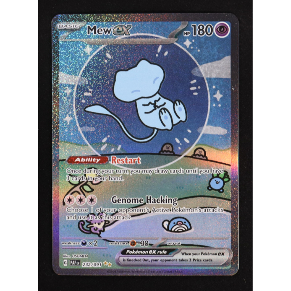 Mew ex 2024 Pokemon Paldean Fates #232/091 | Pristine Auction