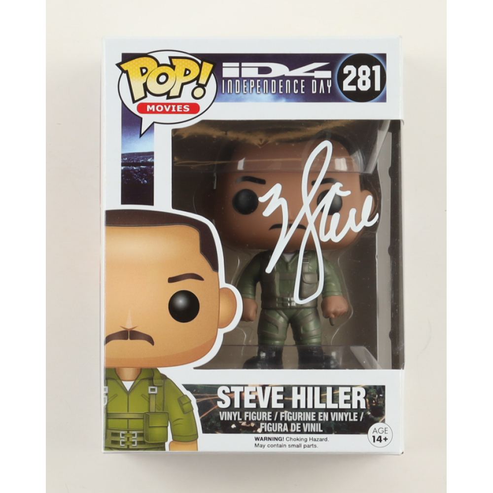 Will Smith Signed "ID4: Independence Day" #281 Steve Hiller Funko Pop ...