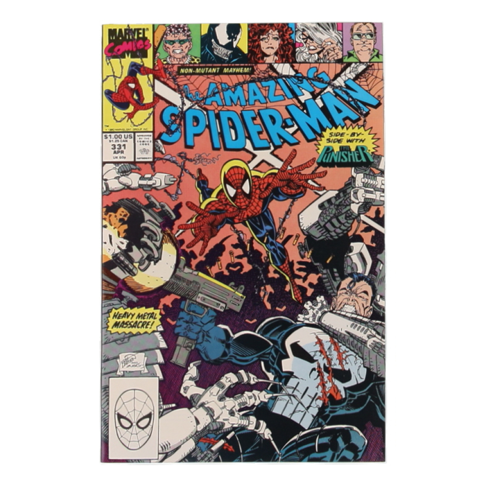 1990 "The Amazing Spider-Man" Issue #331 Marvel Comic Book | Pristine ...