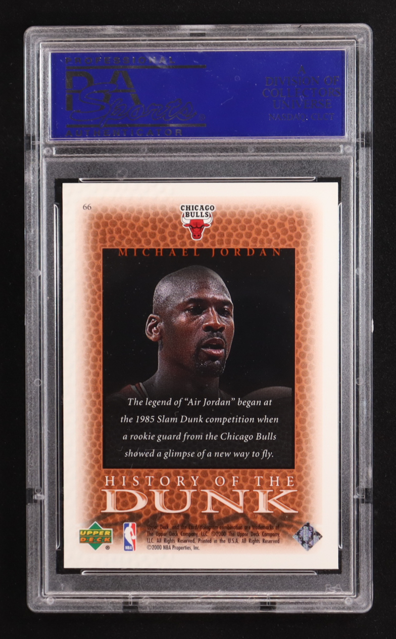 Michael Jordan 2000 Upper Deck Century Legends HD #66 (PSA 9 ...