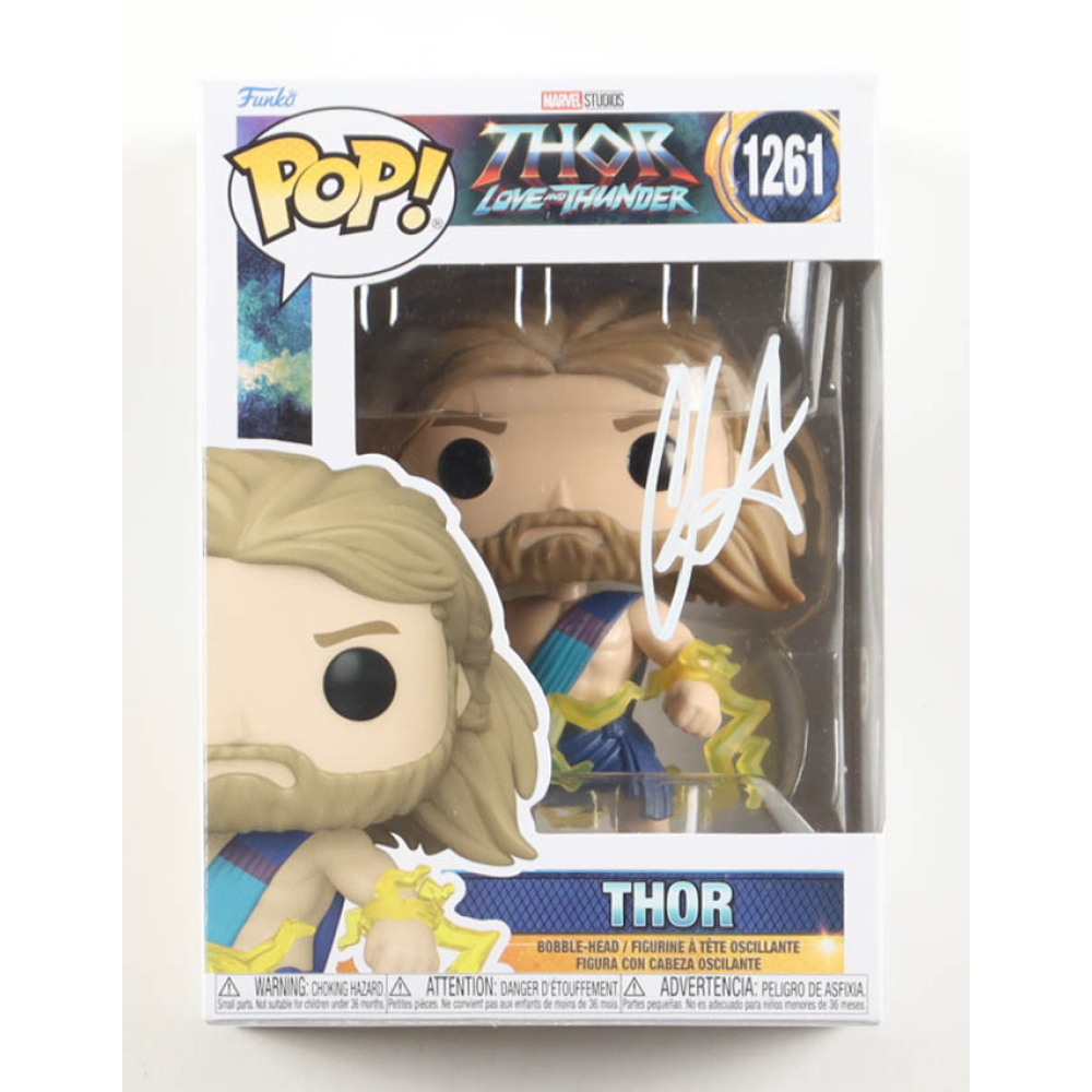 Chris Hemsworth Signed "Thor: Love and Thunder" #1261 Thor Bobble-Head ...