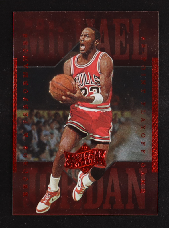 Michael Jordan 1999 Upper Deck Michael Jordan Athlete of the Century #2 ...