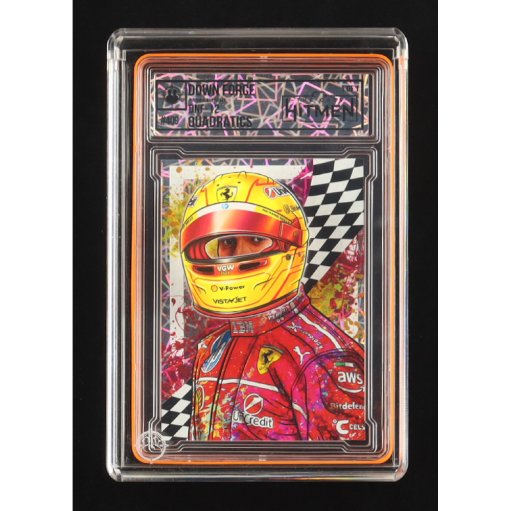 Lewis Hamilton - "Down Force" | Quadratics - 2025 The Case Hitmen 1/1 ...