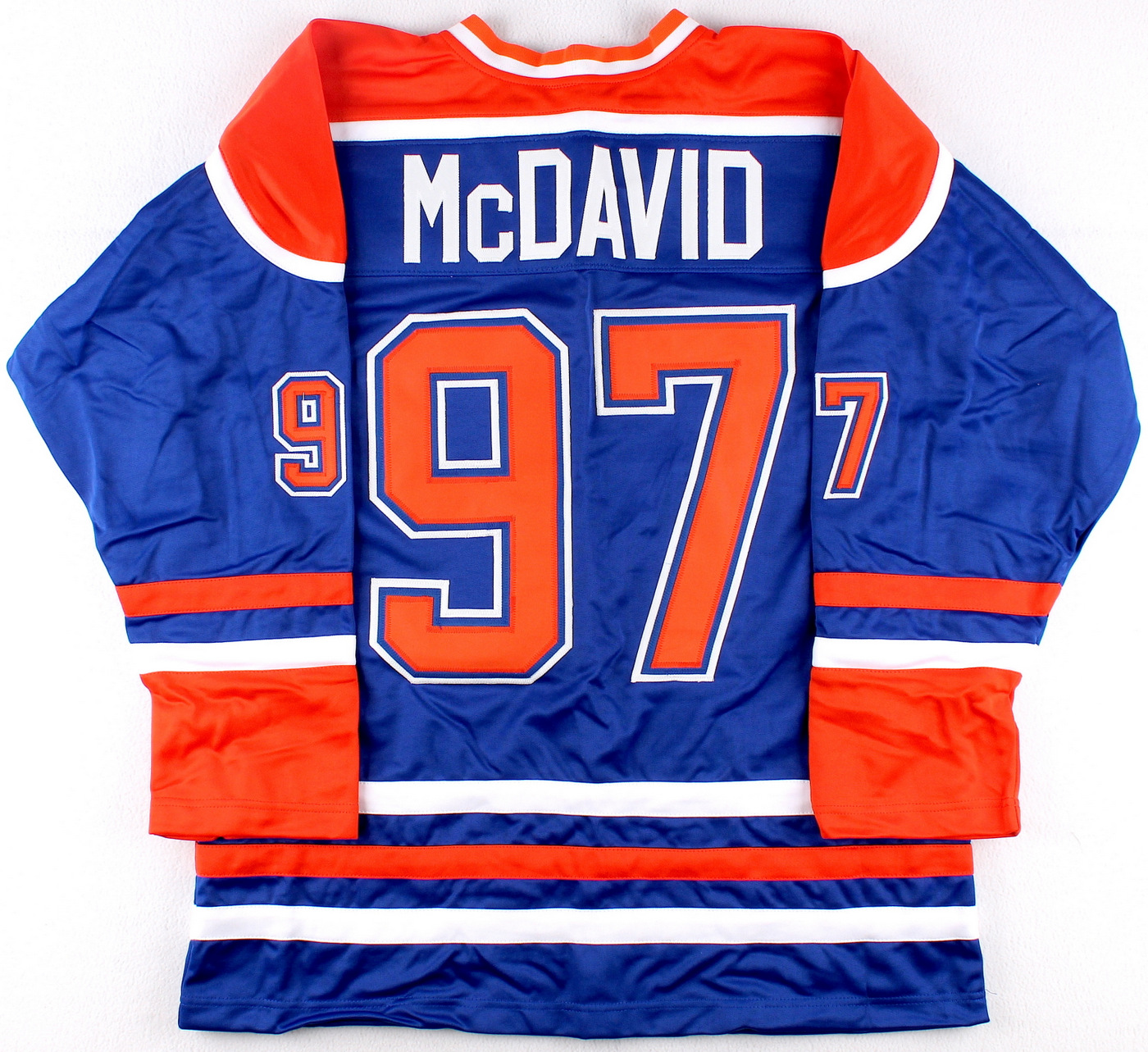 Connor McDavid On-Ice Style Custom Stitched Jersey (Size XL) | Pristine ...