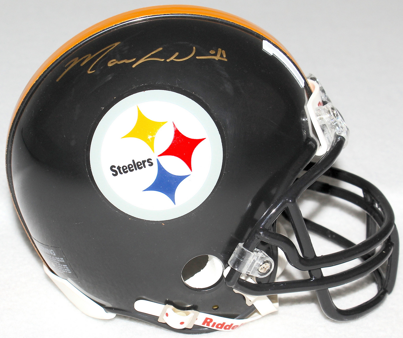 Markus Wheaton Signed Steelers Mini-Helmet (TSE Hologram) | Pristine ...