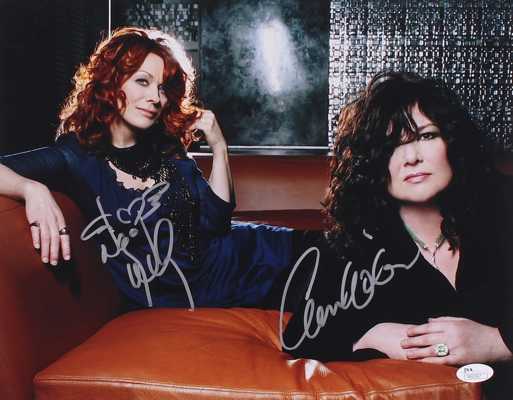 Ann Wilson & Nancy Wilson Dual Signed "Heart" 11x14 Photo (JSA COA ...