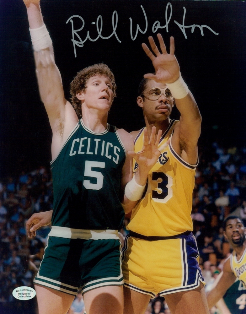 Bill Walton Signed Celtics 8x10 Photo (Hollywood Collectibles COA ...