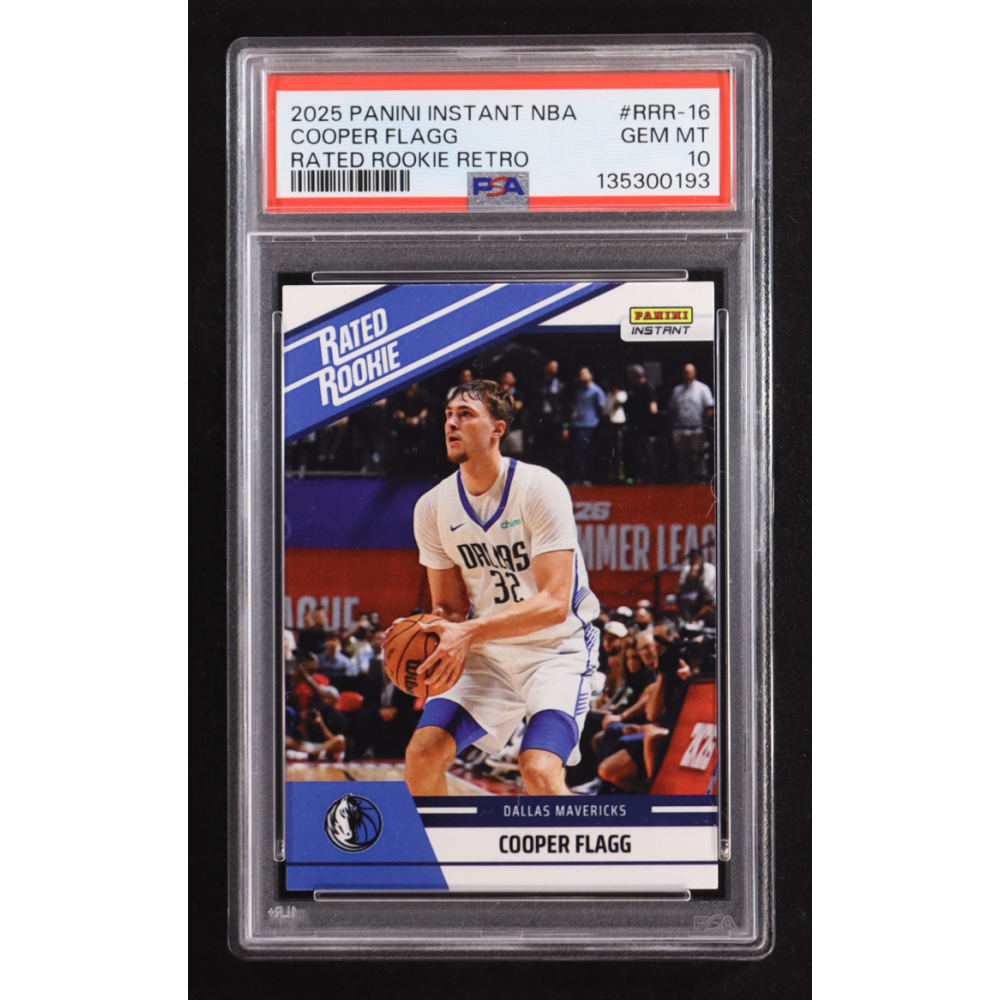 Cooper Flagg 2025-26 Panini Instant NBA Rated Rookie Retro #RRR-16 RC ...