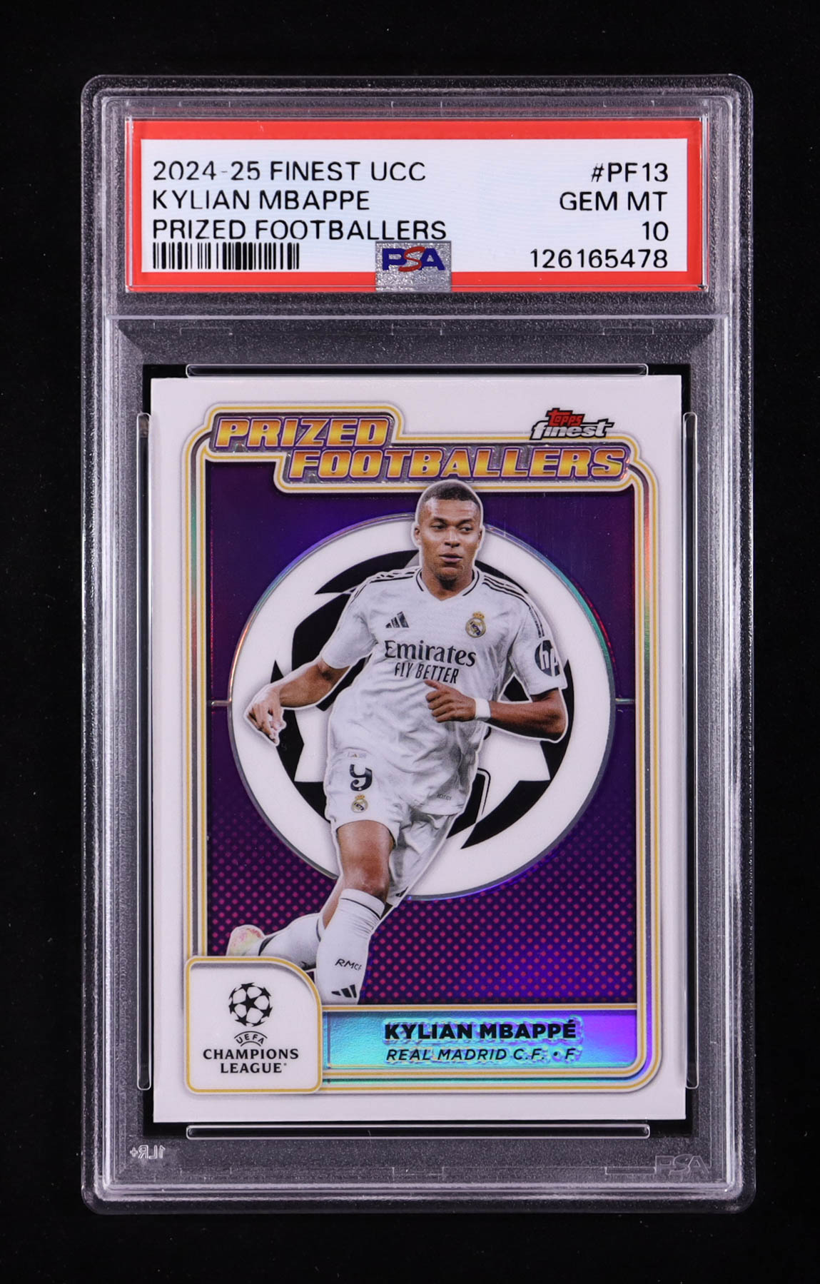 Kylian Mbappe 2024-25 Finest UEFA Club Competitions Prized Footballers ...