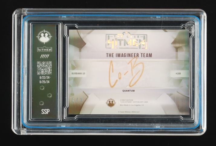 The Imagineer Team - Quantum - 2024 The Case Hitmen #188 1/1 Custom Art ...