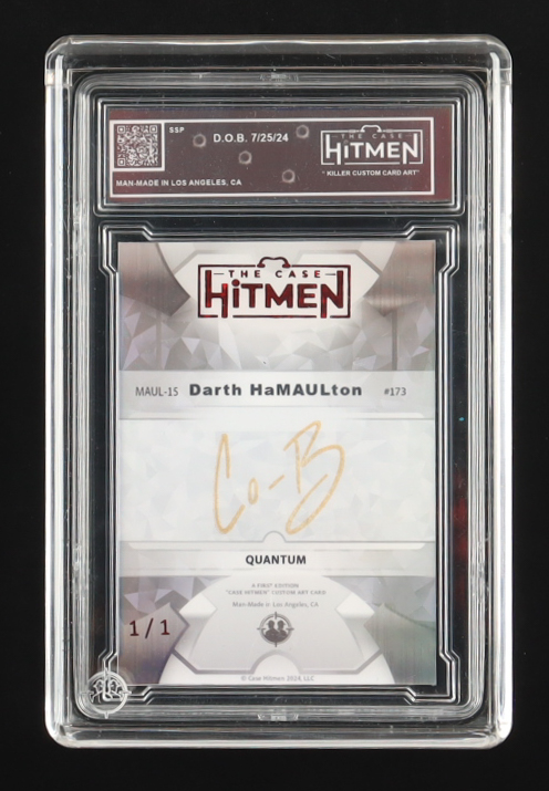 Darth Maul - Darth HaMAULton - Quantum - 2024 The Case Hitmen #173 1/1 ...