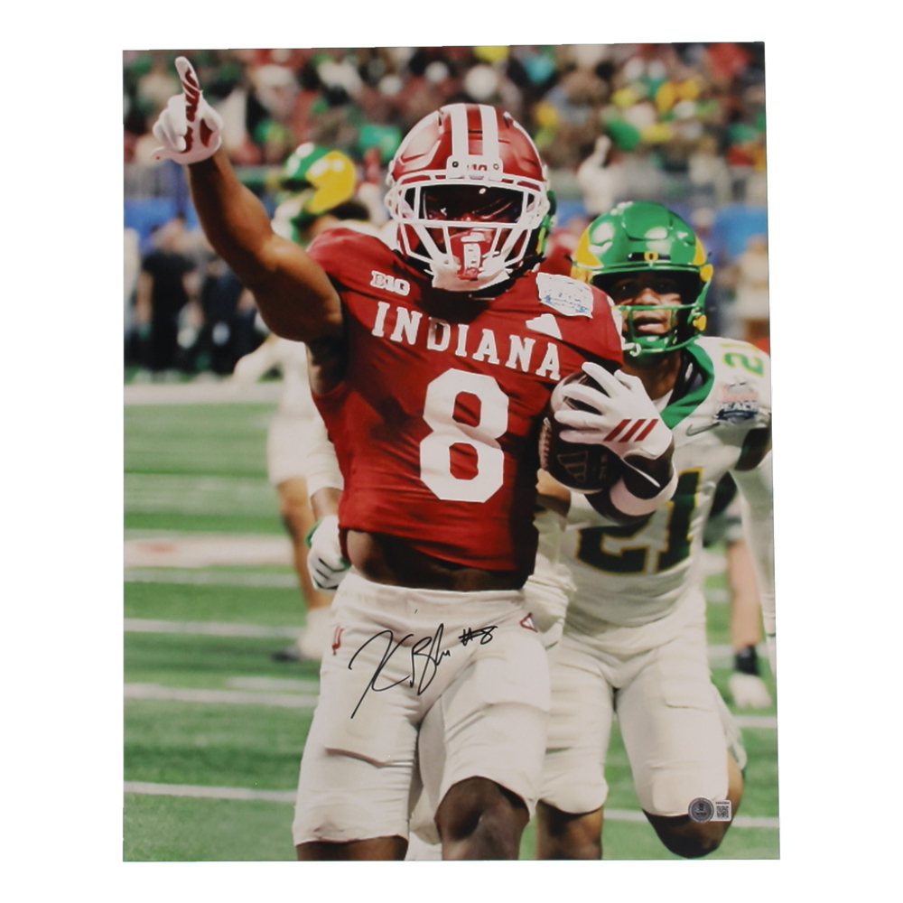 Kaelon Black Signed Indiana Hoosiers 16x20 Photo (Beckett) | Pristine ...
