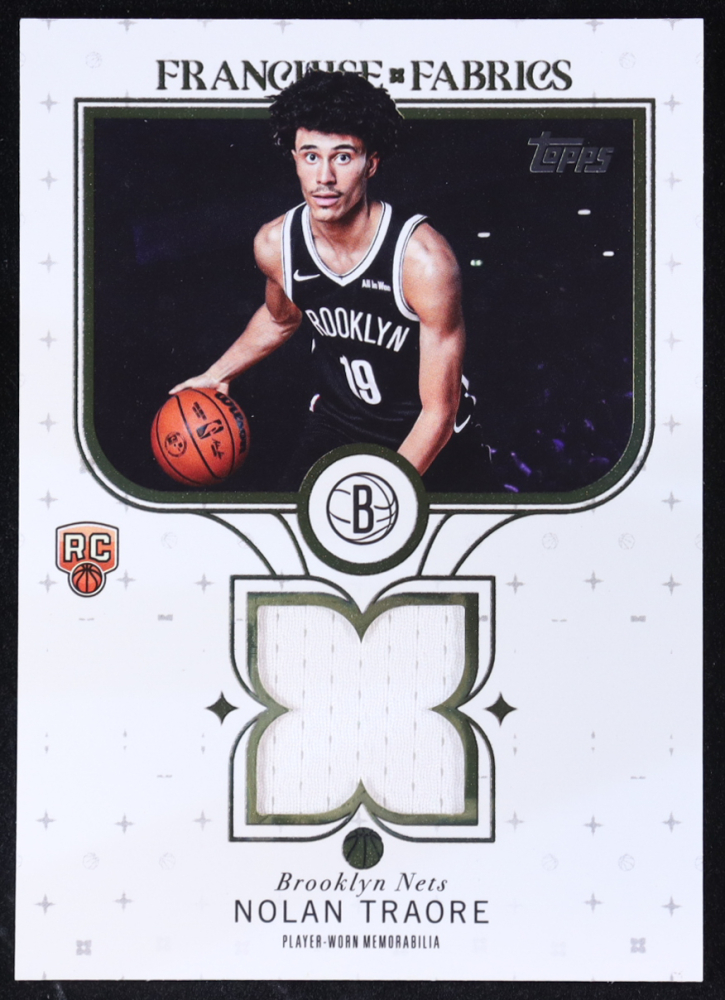 Nolan Traore 2025 Topps #FF-NT Franchise Fabrics Price Guide - Sports ...