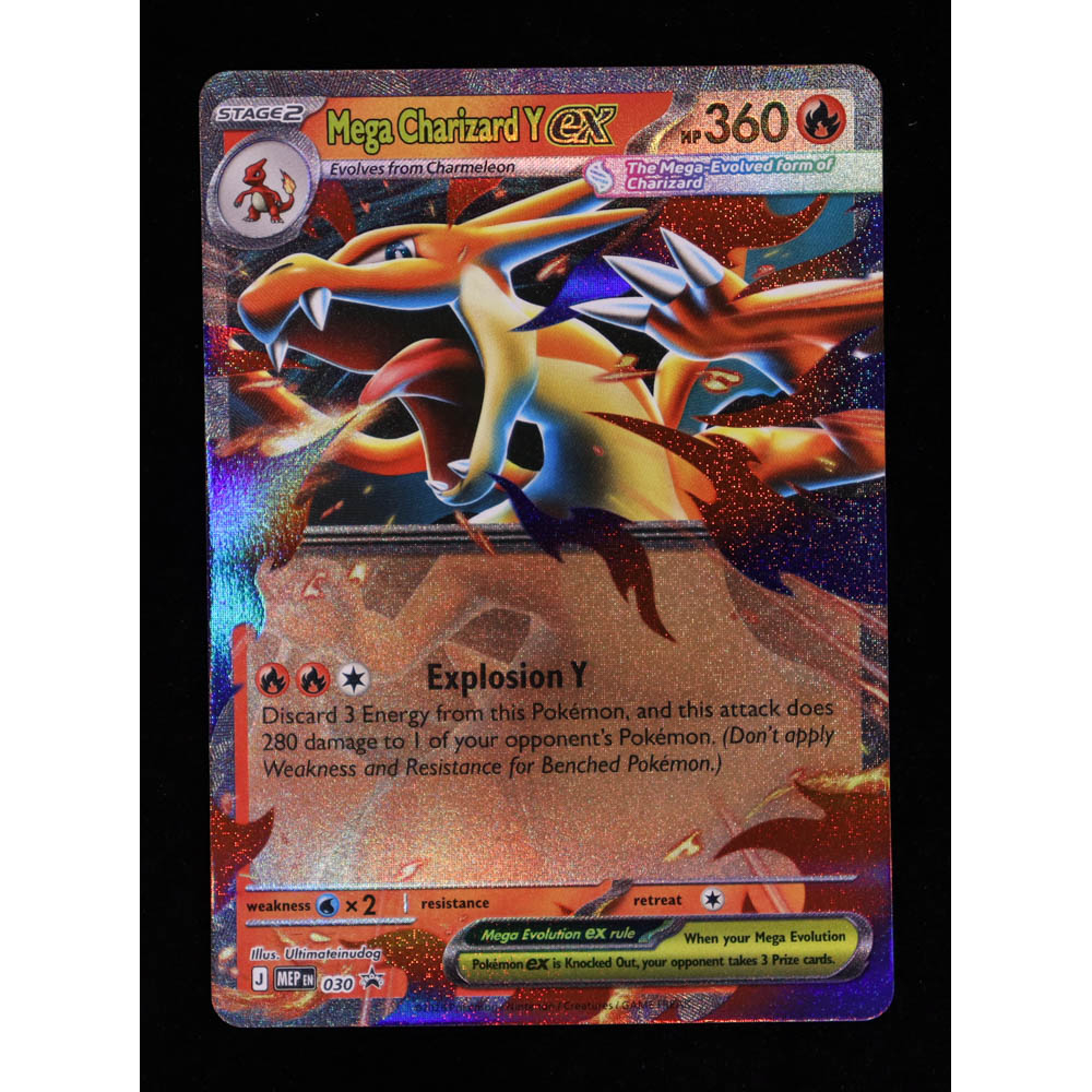 Mega Charizard Y ex 2026 Pokemon MEP Black Star Promos #030 | Pristine ...