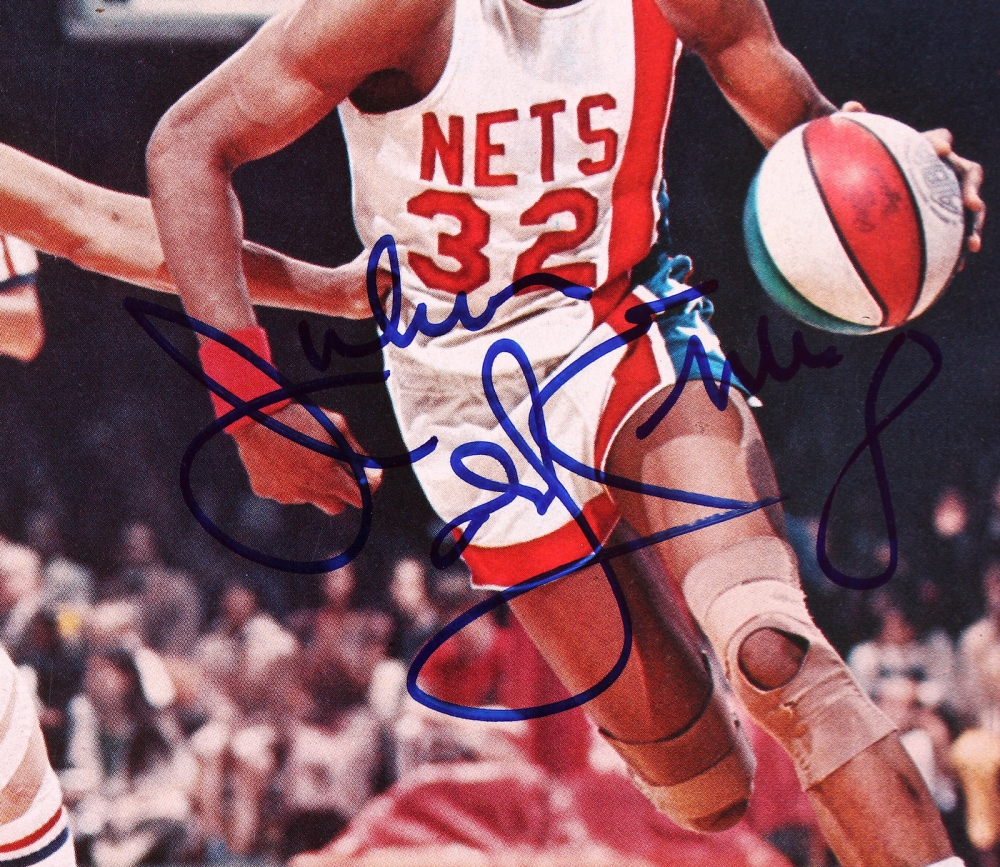 Julius Erving Signed Nets Vintage 1976 Sports Illustrated Magazine (JSA COA) | Pristine Auction