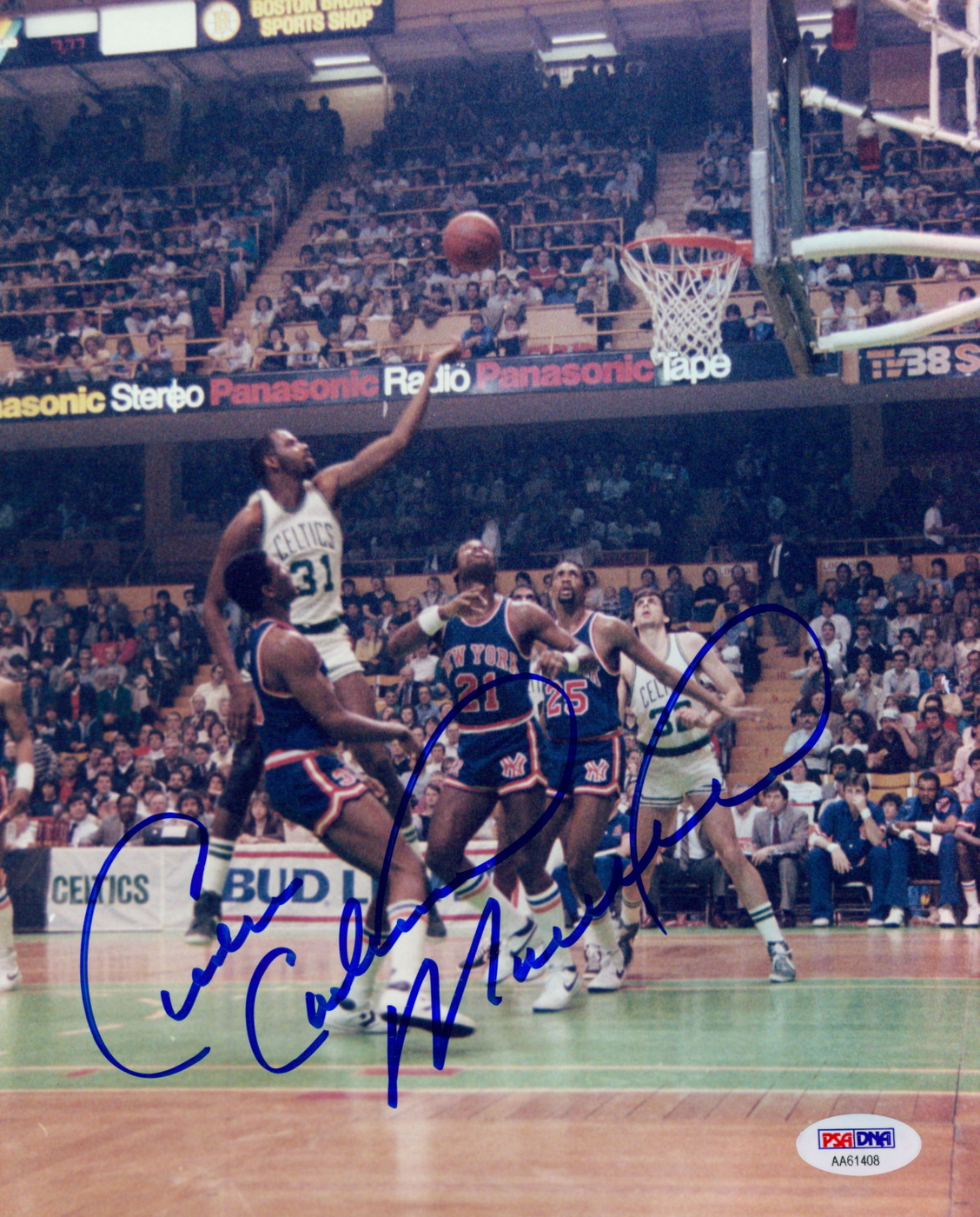 Cedric Maxwell Signed Celtics 8x10 Photo Inscribed "Cornbread" (PSA COA ...