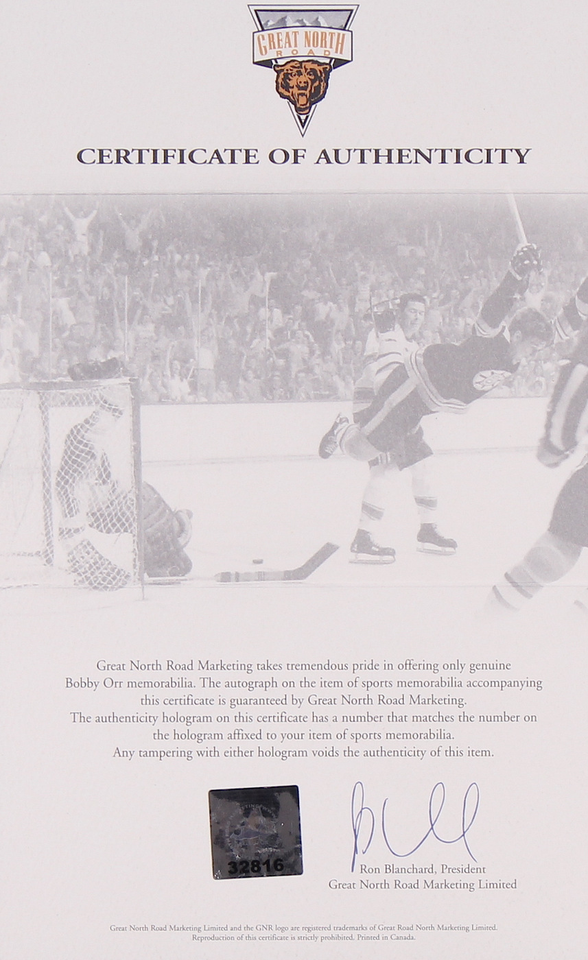 Bobby Orr Limited Edition Signed Parry Sound Shamrocks Jersey Inscribed ...