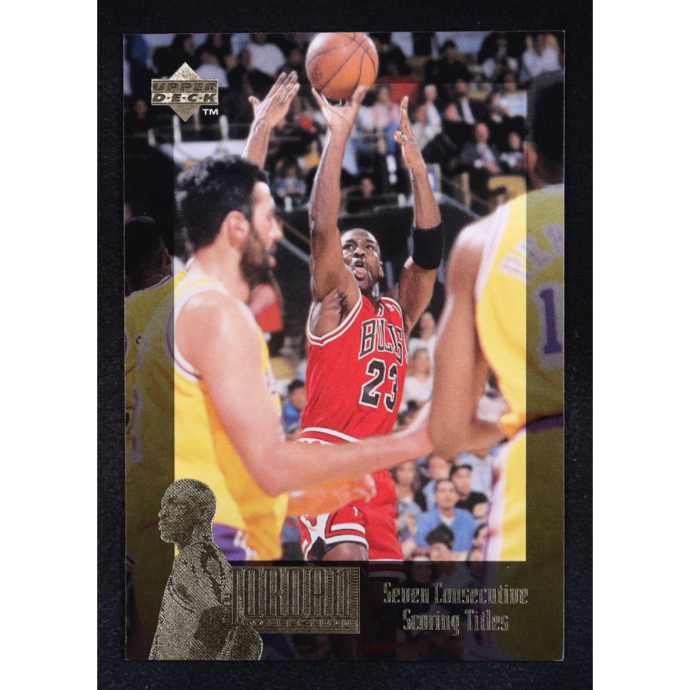 Michael Jordan 1995-96 Upper Deck Jordan Collection Jumbos #JC9 ...