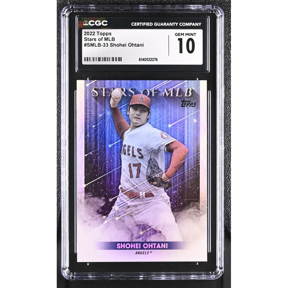 Shohei Ohtani 2022 Topps Stars of MLB #SMLB33 (CGC 10) | Pristine Auction