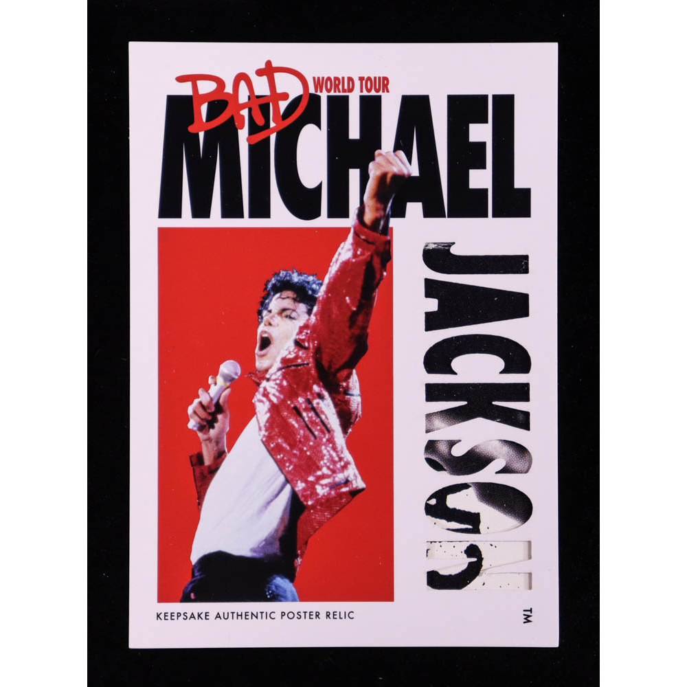 Michael Jackson 2026 Keepsake Collection Michael Jackson Bad World Tour ...