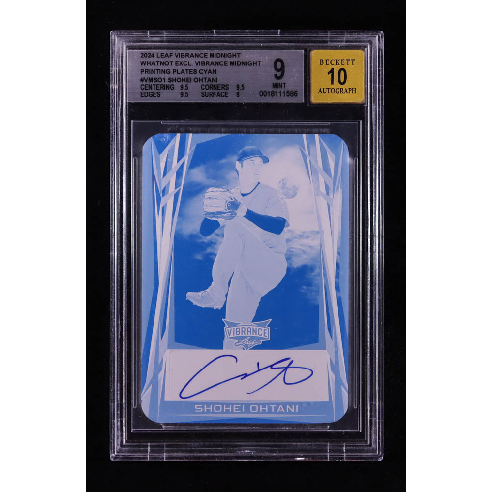 Shohei Ohtani 2024 Leaf Vibrance Midnight Whatnot Exclusive Printing ...