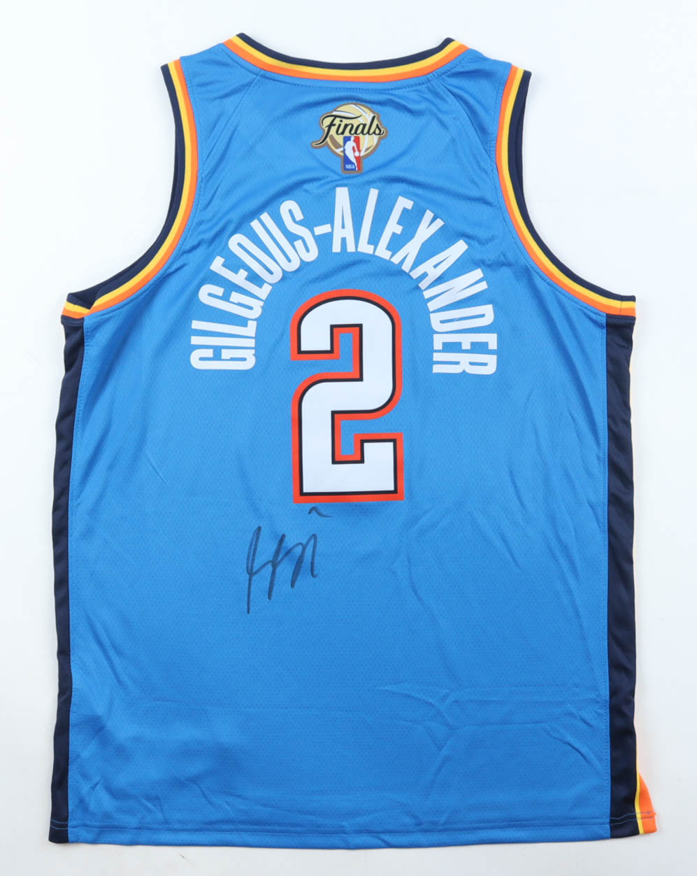Shai Gilgeous-Alexander Signed Thunder Nike Authentic Jersey (Beckett ...