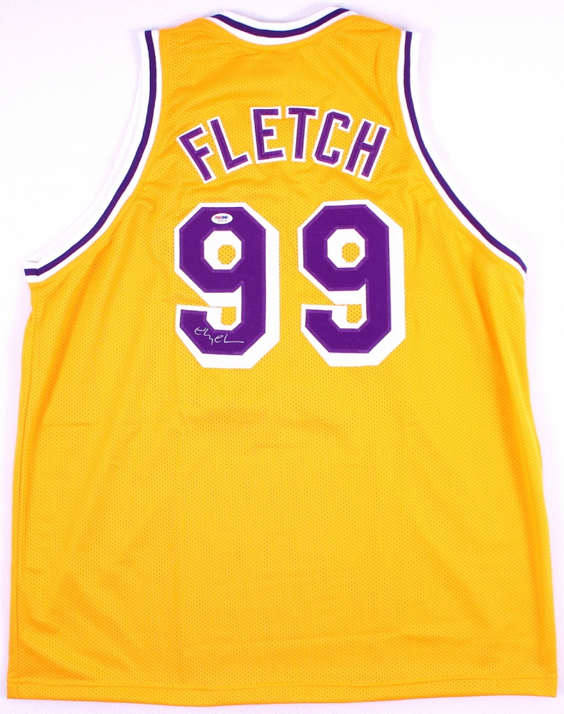 Chevy Chase Signed "Fletch" Lakers Jersey (PSA COA) | Pristine Auction