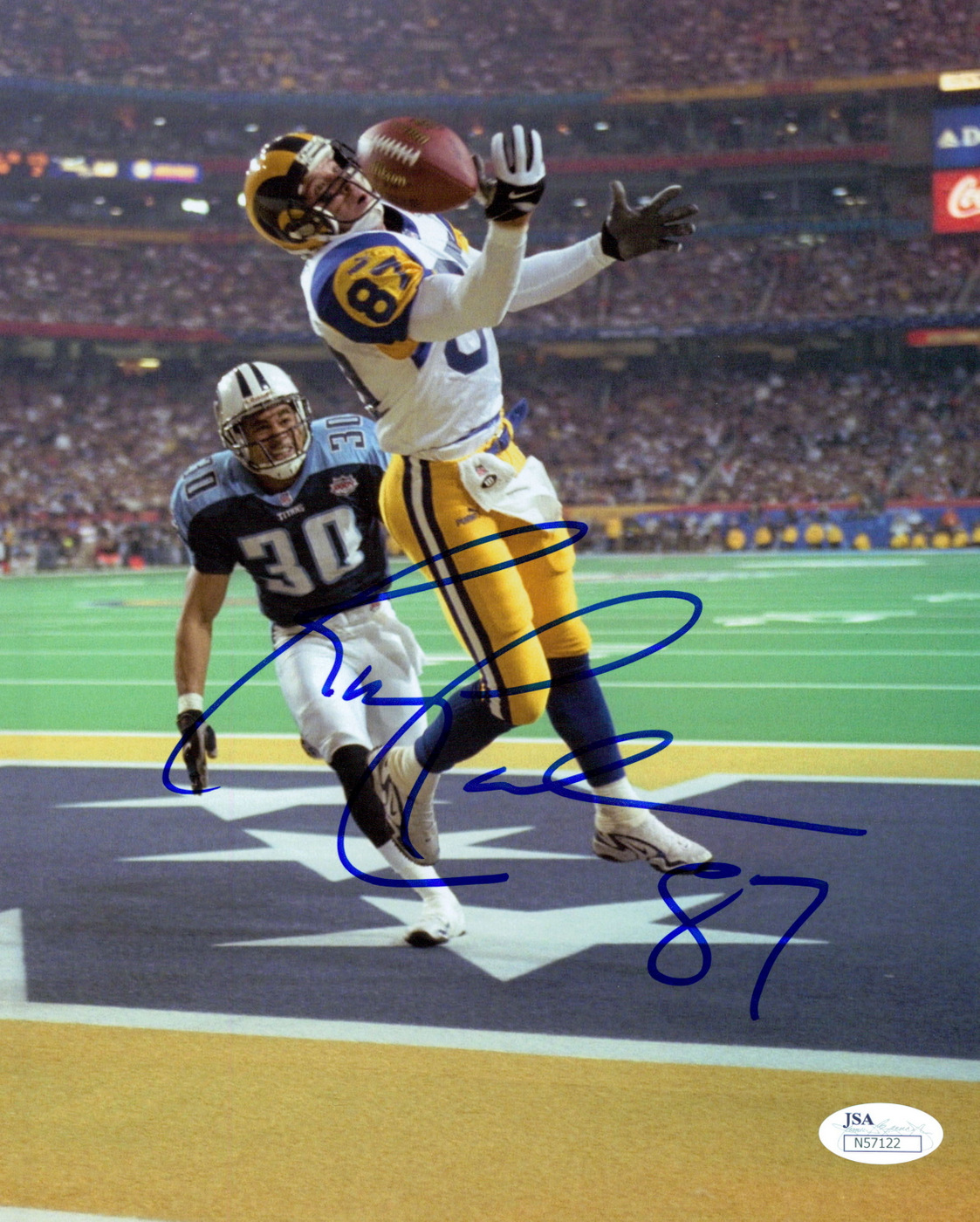 Ricky Proehl Signed Rams 8x10 Photo (JSA COA) | Pristine Auction