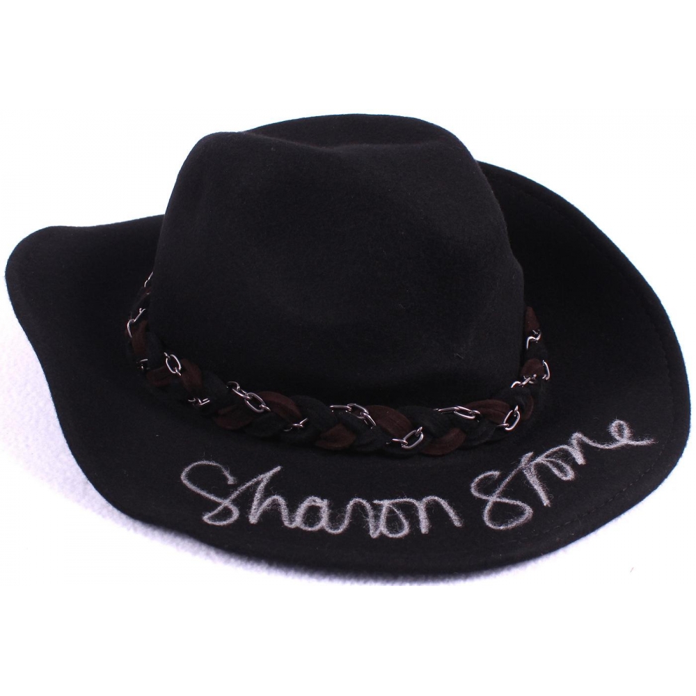 Sharon Stone Signed "The Quick And The Dead" Cowboy Hat Replica Prop ...