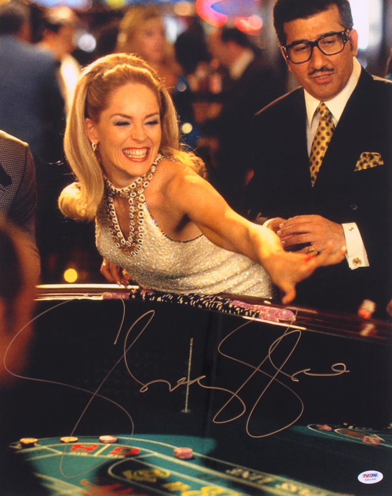 Sharon Stone Signed "Casino" 16x20 Photo (PSA COA) | Pristine Auction