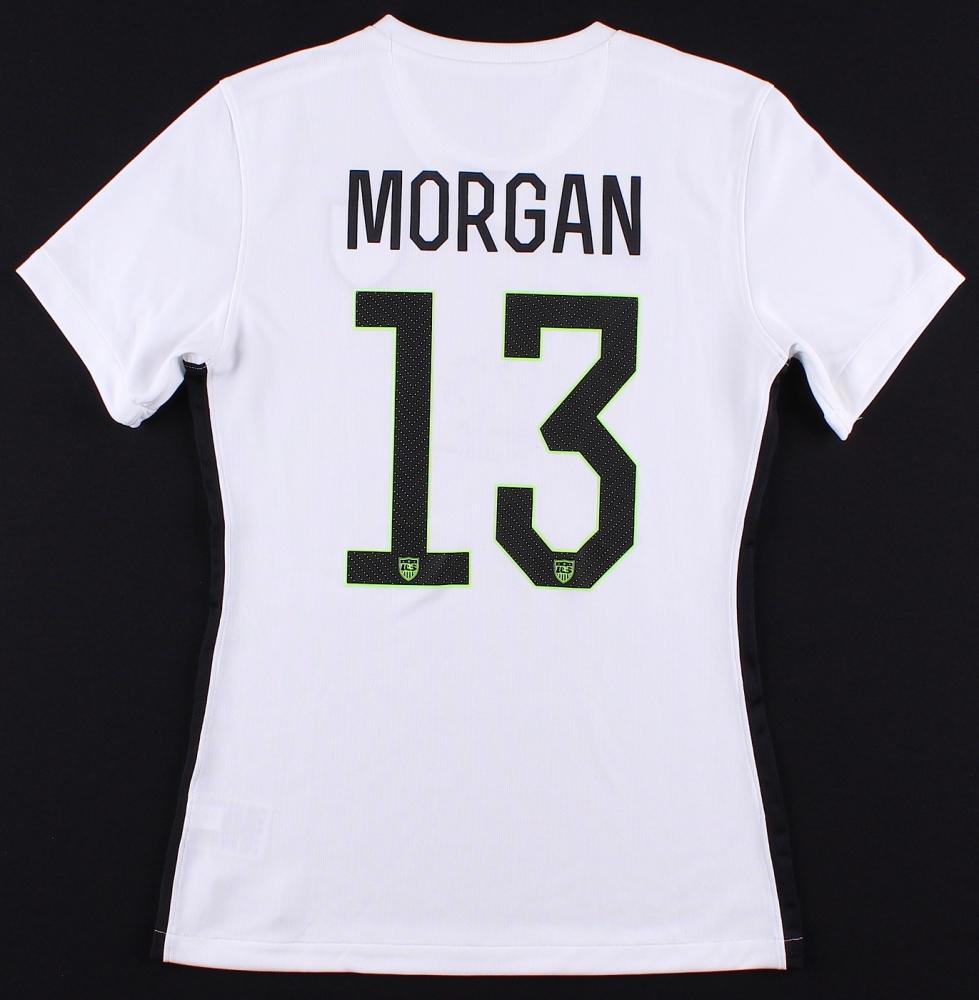 Alex Morgan Signed LE Team USA Soccer Jersey Inscribed "Team USA" & "15 ...