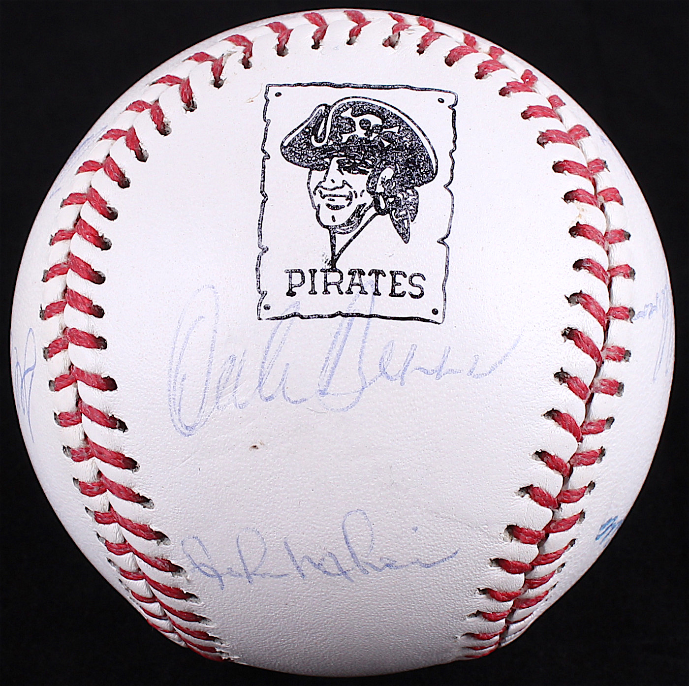 1980 Pirates Logo Team-Signed Dudley Baseball With (11) Signatures ...