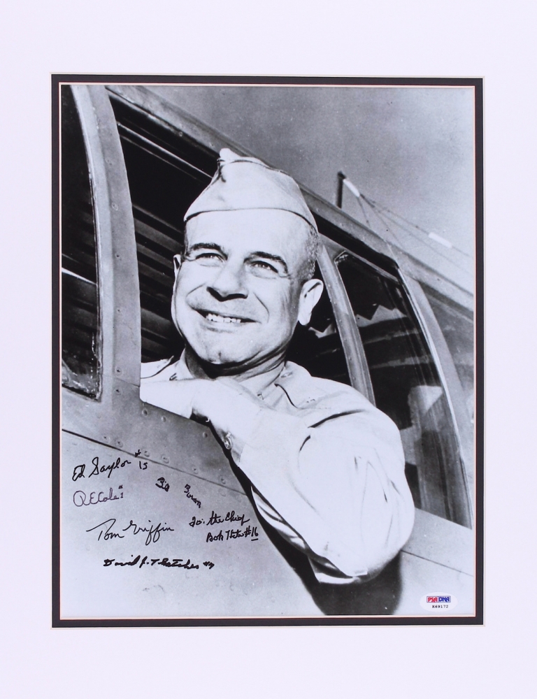 Multi-Signed "Doolittle Raiders" 14x18 Custom Matted Photo Display ...