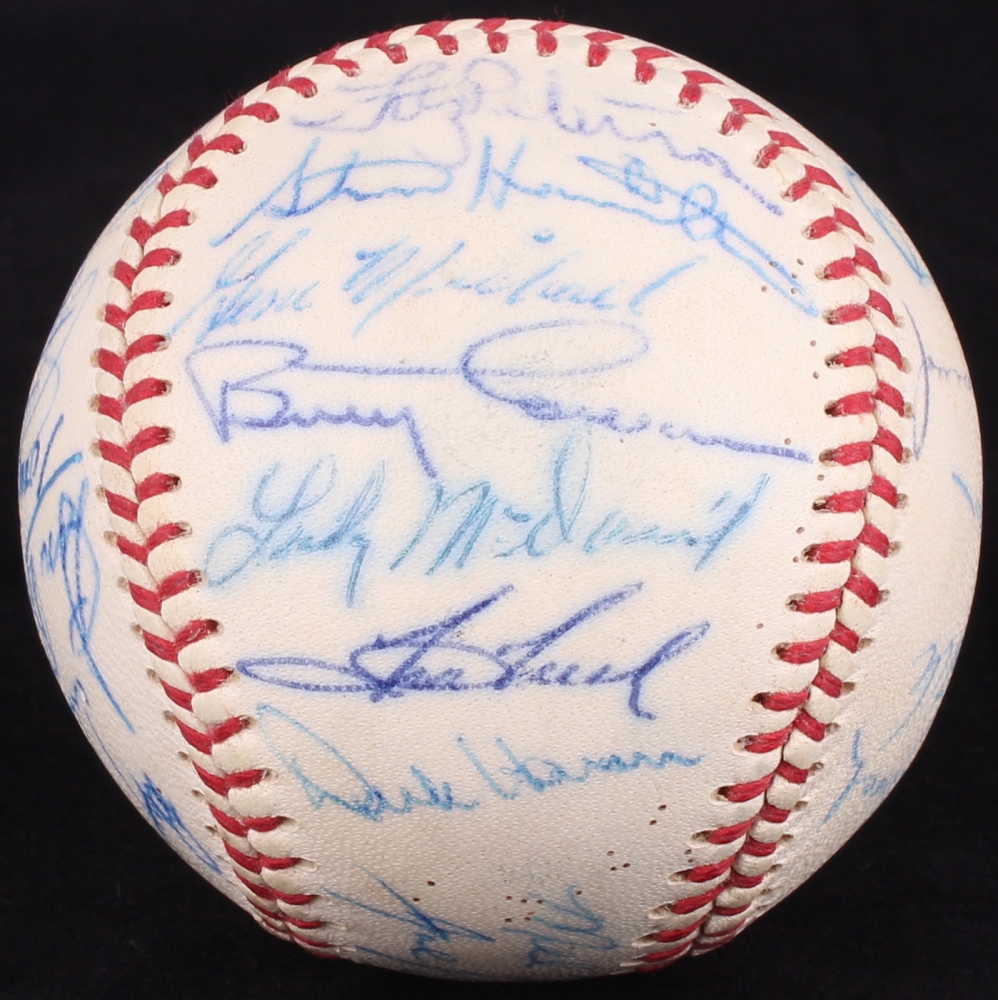 1969 Yankees Team-Signed OAL Baseball With (29) Signatures Including ...
