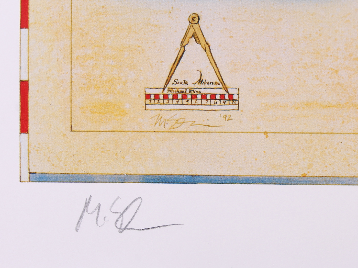 Dennis Conner Signed LE "America's Cup" 19x25 Lithograph (PSA COA ...