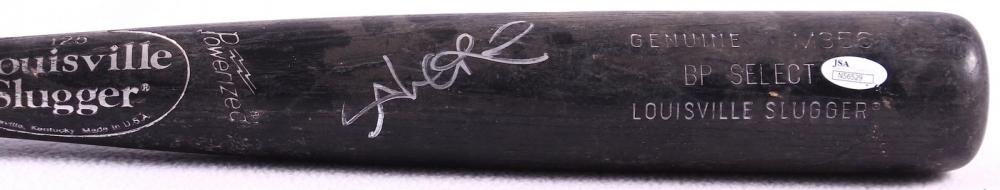 Alex Rios Signed Louisville Slugger Game-Used Baseball Bat (JSA COA ...