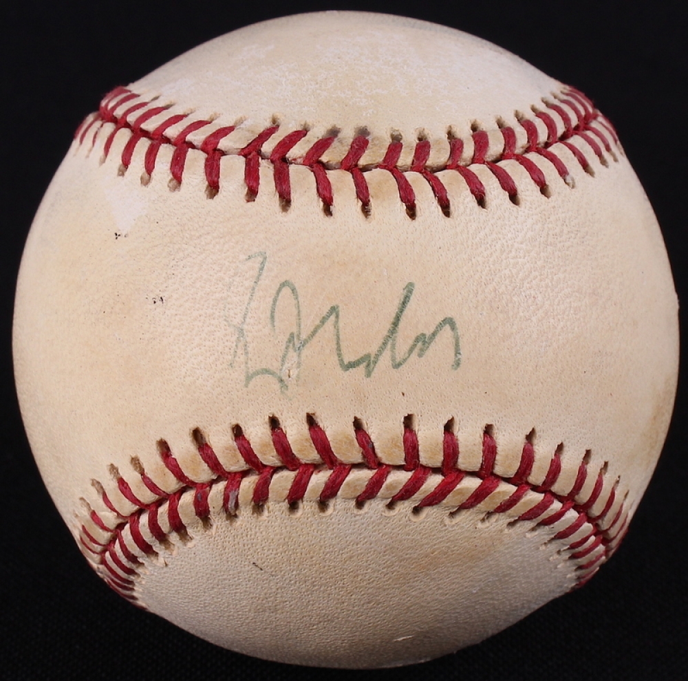 Greg Maddux Signed 1995 World Series Baseball (PSA Hologram) | Pristine ...